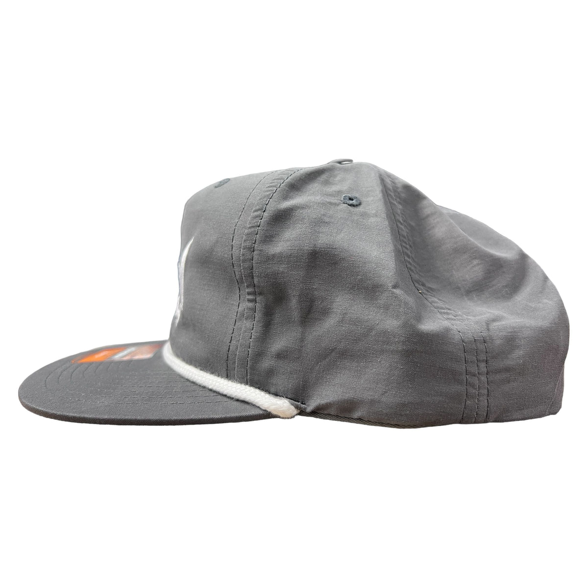 Stealth Rope Snapback - Grey/White – Keepers Only Co.